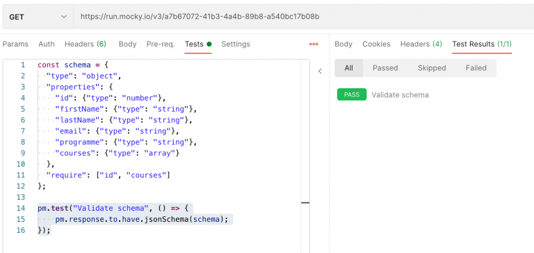 API Testing với Postman (Phần 18) – validate json schema | GiangTester Blog API Testing với Postman (Phần 18) – validate json schema | GiangTester Blog