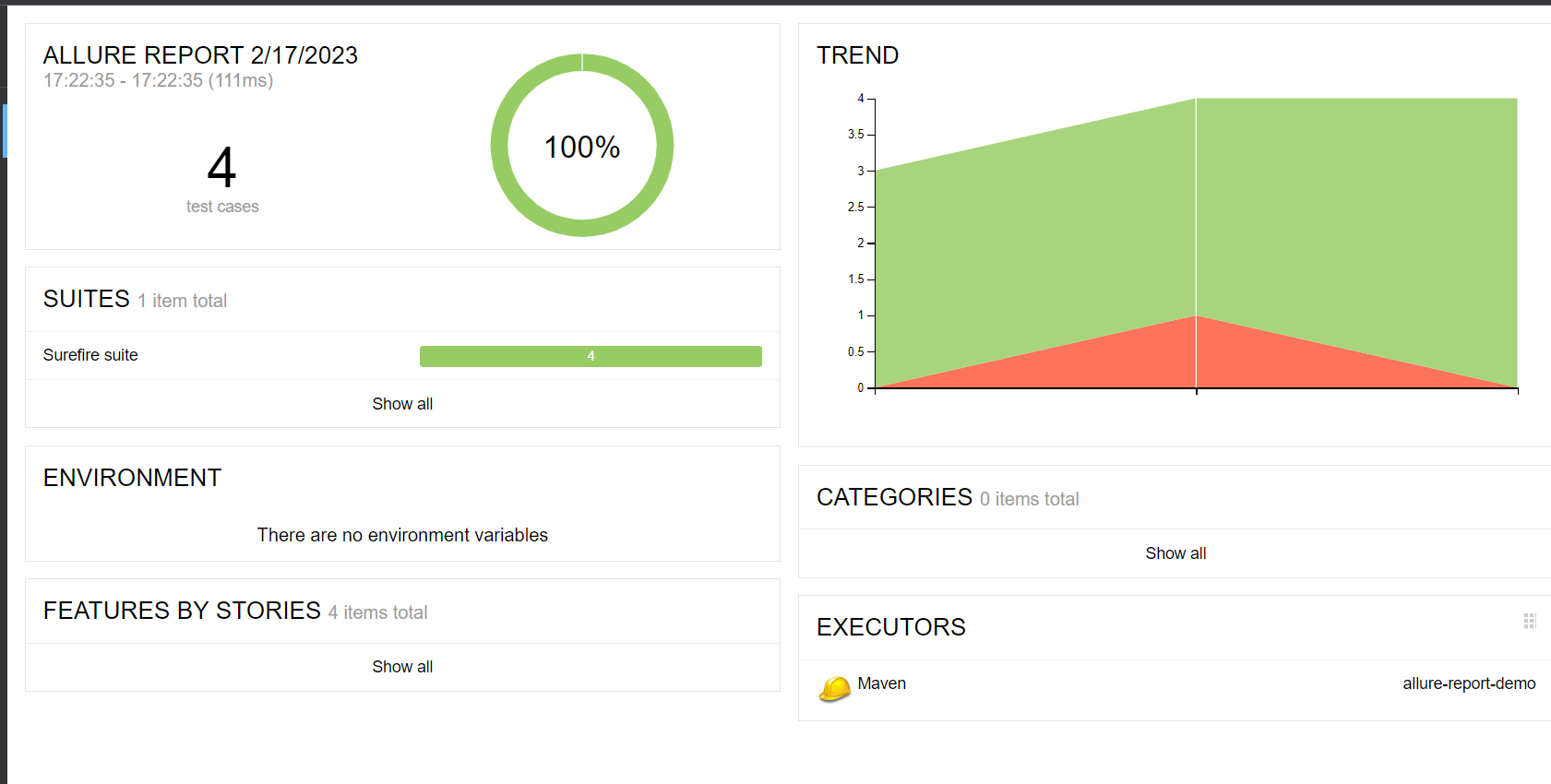 Cách show TREND trên allure report | GiangTester Blog